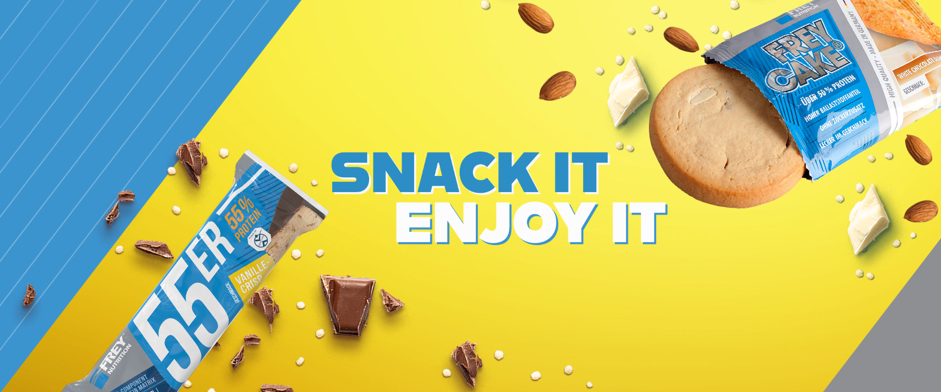 Snacks & Riegel online kaufen – Freynutrition